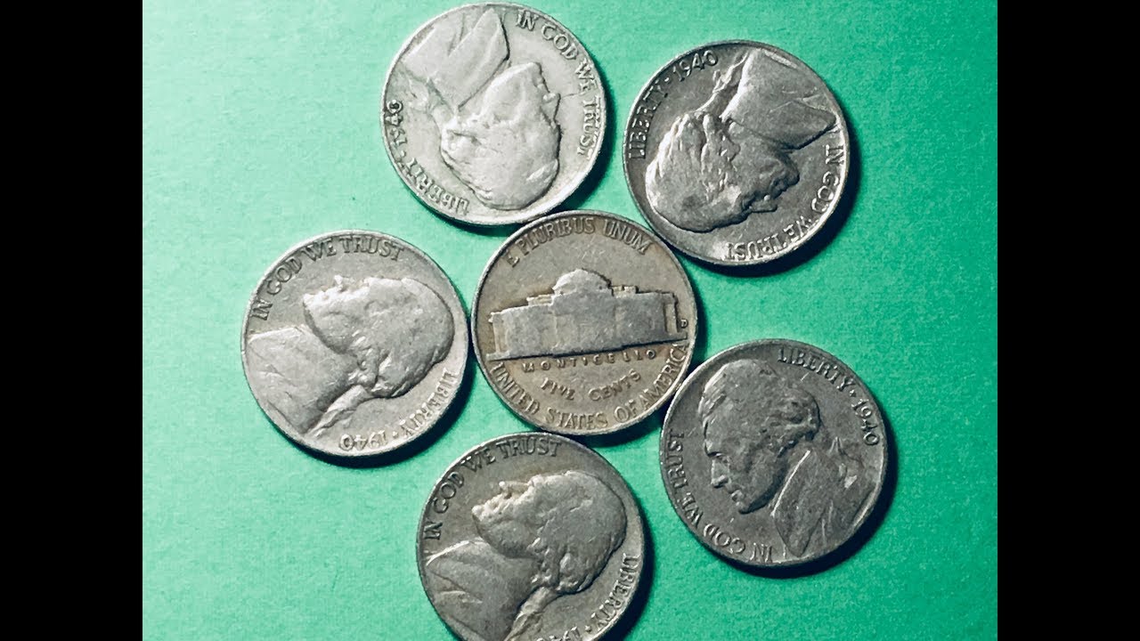 US 1940 Nickels 5 Cents Collection YouTube US 1940 Nickels 5 Cents Collection YouTube