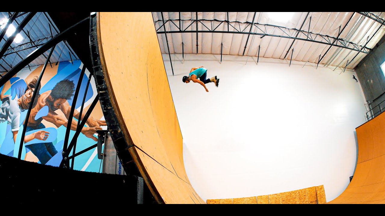 Aggressive Inline Vert Ramp Skating at LVCC | Lost Within | Marco De ...