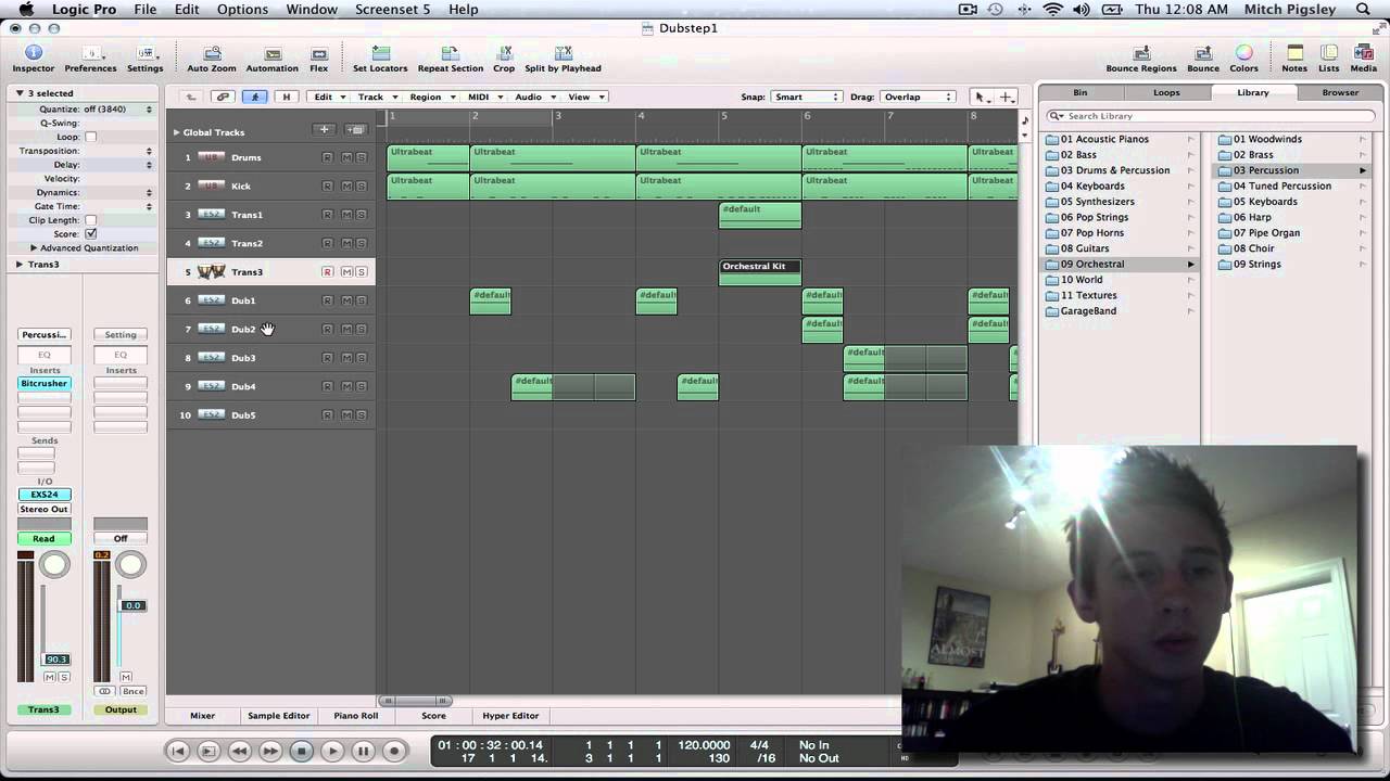 Logic Pro 9 Tutorial - Dubstep Production - YouTube