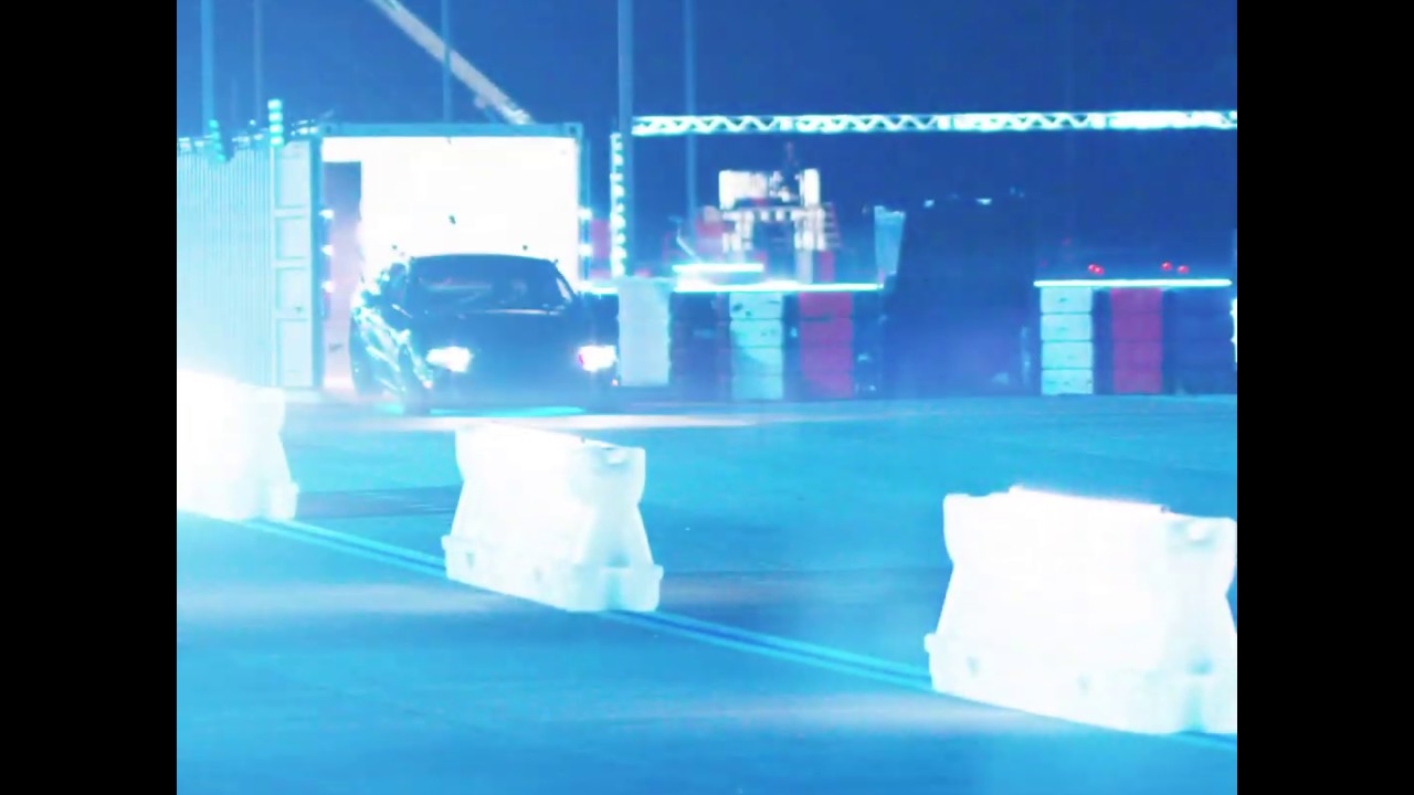 Sara Haro puts her Thicc mustang through a Shipping container on ...