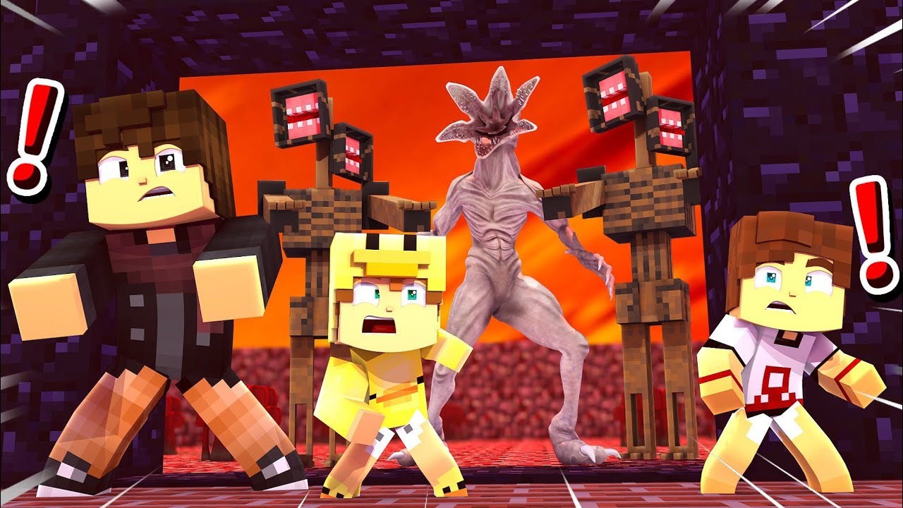 UN NOUVEAU PORTAIL ETRANGE S'OUVRE SUR MINECRAFT ! Des siren head et ...