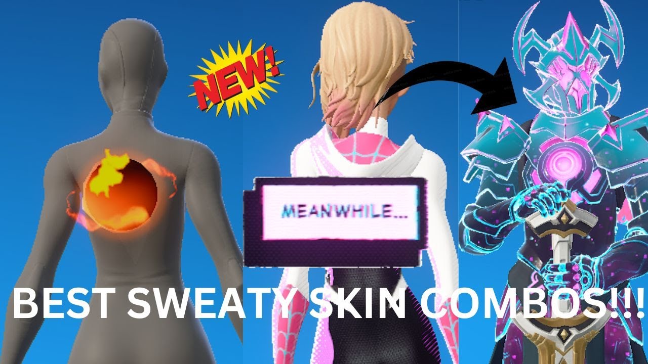 Best SWEATY skin COMBOS!! - YouTube