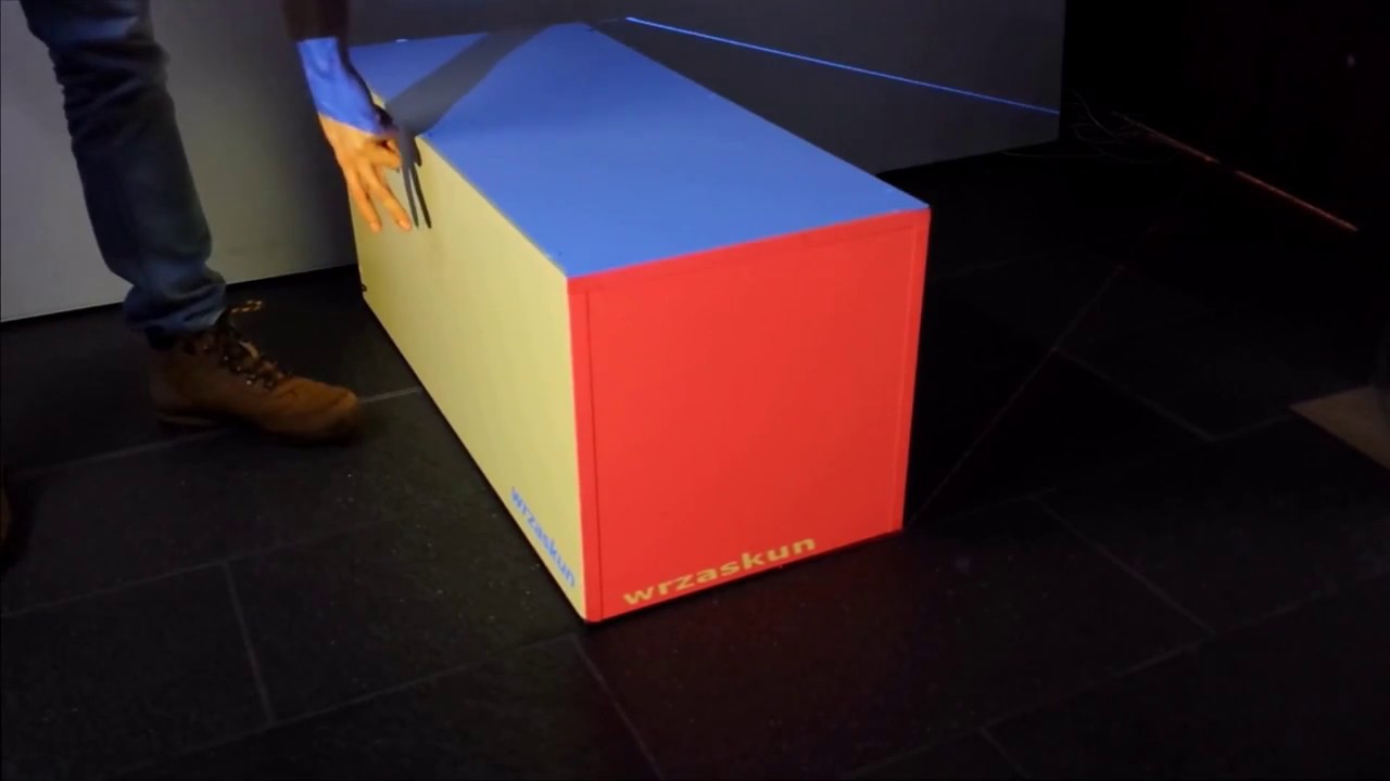 3D Projector Mapping and touch simulation - YouTube