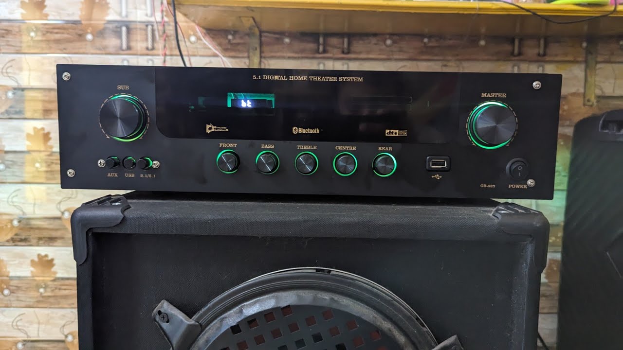 5.1 DOLBY DIGITAL DTS AMPLIFIER LOW PRICE RS.10000 - YouTube