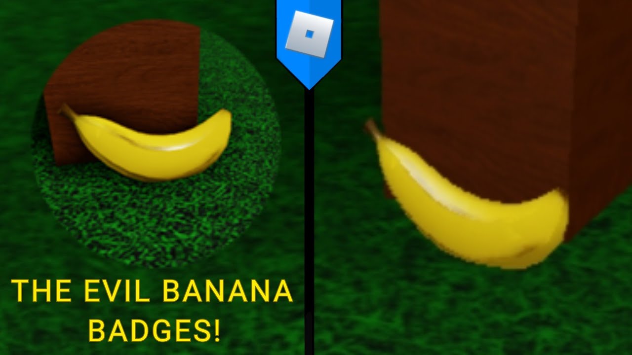HOW TO GET "THE EVIL BANANA" BADGES! silly sword game (ROBLOX) - YouTube
