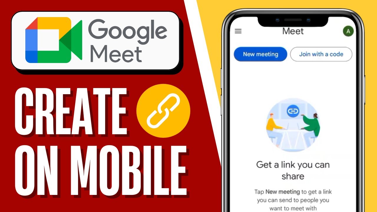 How to Create Google Meet Link in Mobile (Simple Guide) - YouTube