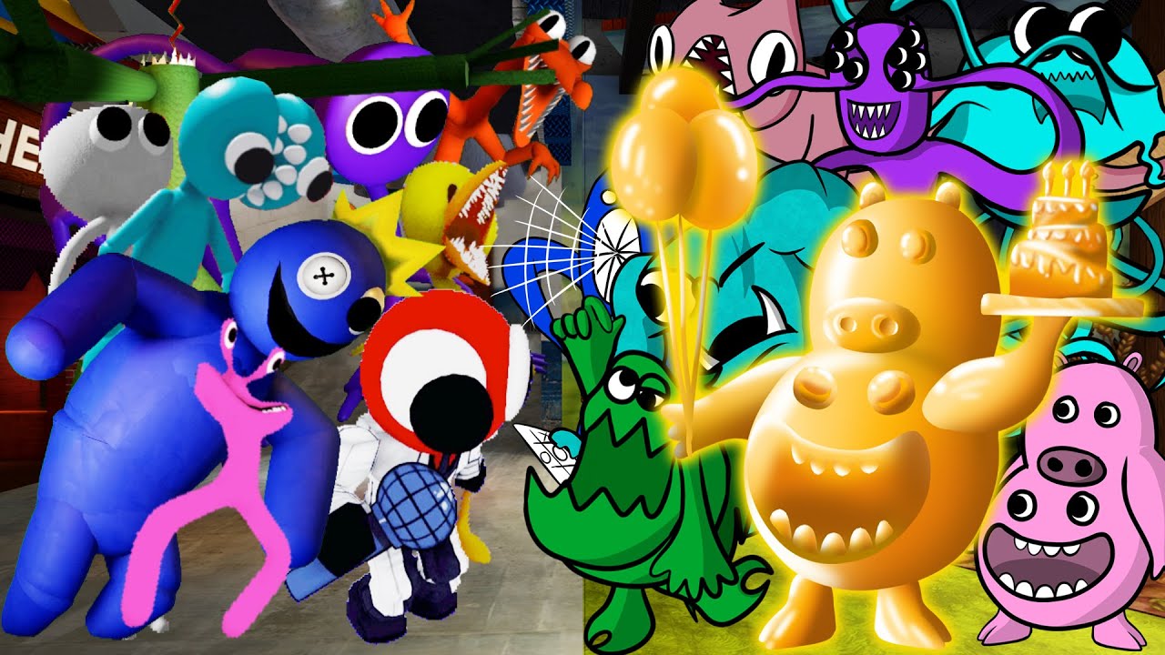 NEW Rainbow Friends Vs CHEF PIGSTER'S Secret Room (New Boss) 🎶 FNF Mod ...