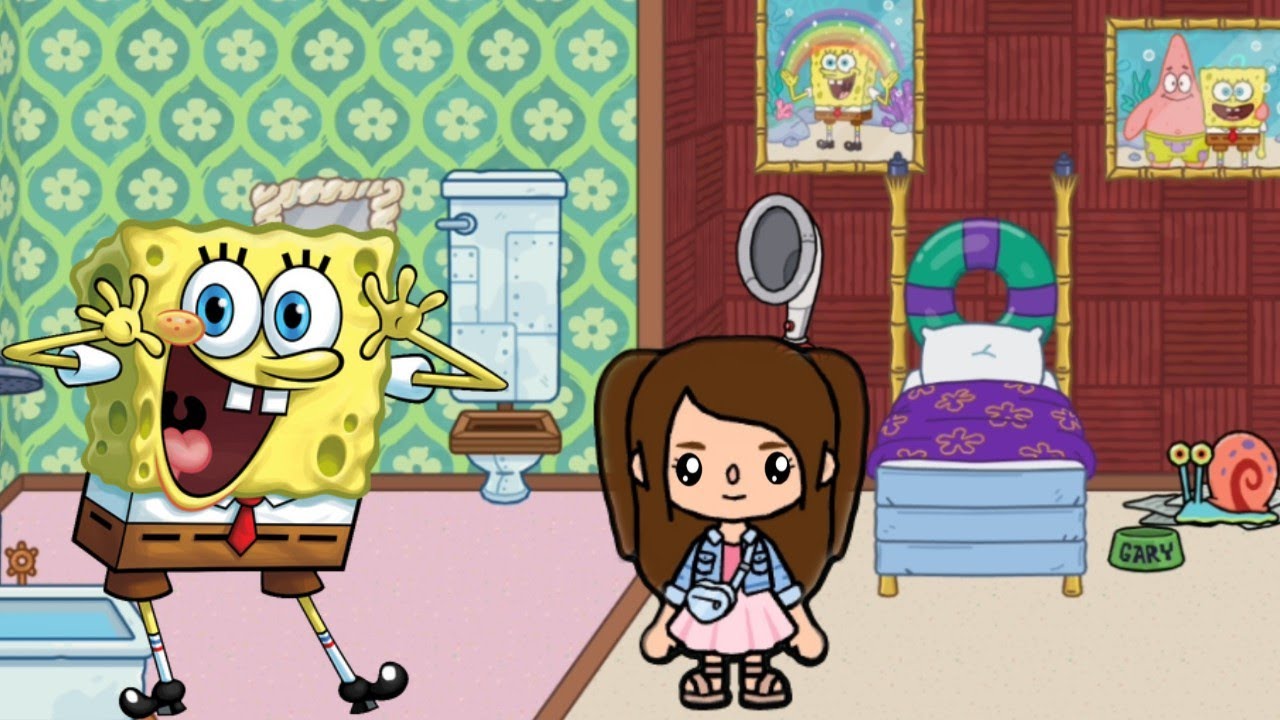 Como montar a casa do Bob esponja no Toca life world!🧽 - YouTube