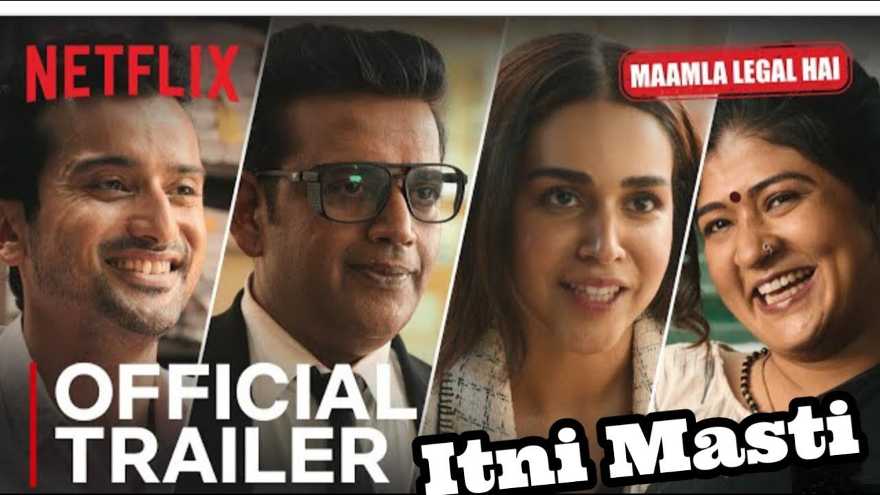 Maamla Legal Hai Trailer Ravi Kishan Naila Grewal Anant Joshi Anjum ...