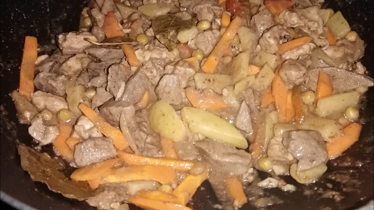 How to make igado - YouTube