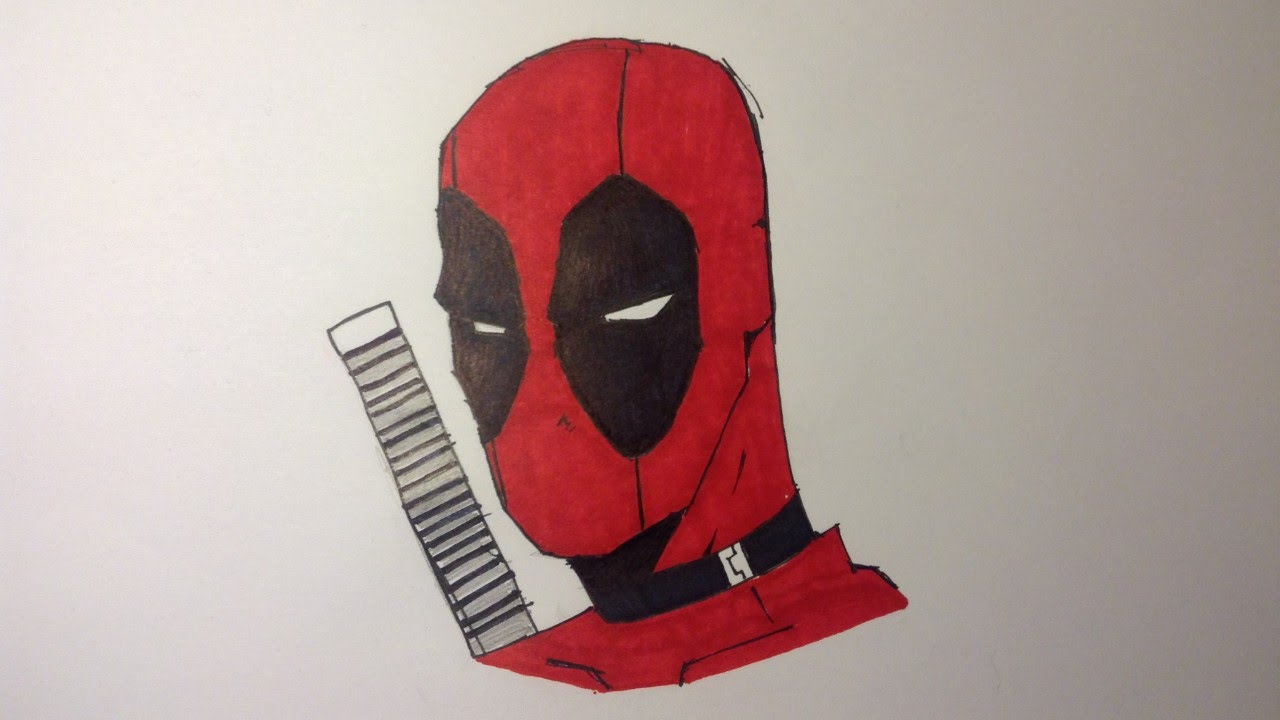 How to Draw Deadpool - YouTube