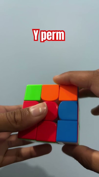 Y perm Algorithm on Rubik’s Cube #shorts - YouTube