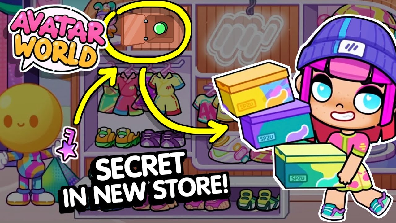 UPDATE!!! COOL SECRETS IN THE NEW STORE // HAPPY GAME WORLD - YouTube