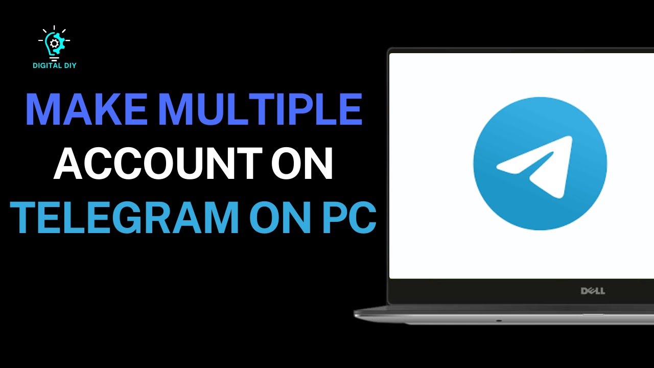 How to make multiple account on Telegram on pc - YouTube