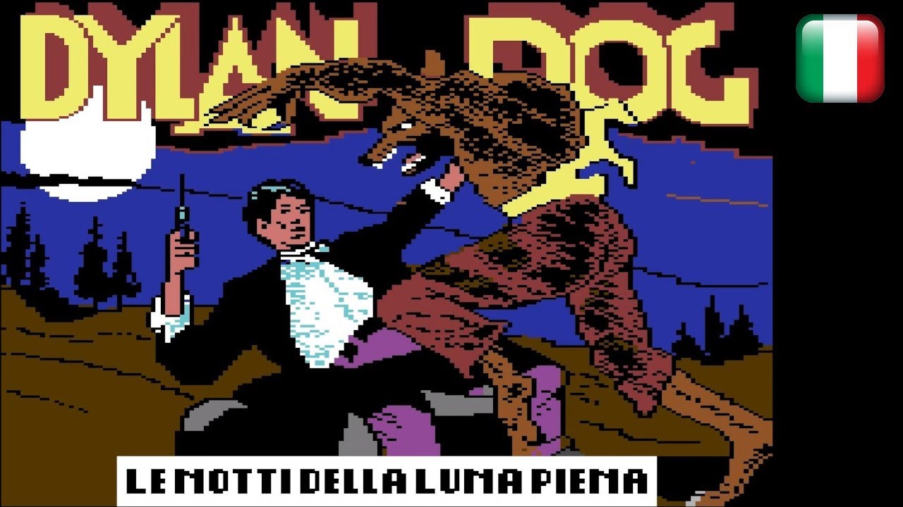 Dylan Dog: Le notti della luna piena (C64) - Longplay in italiano ...