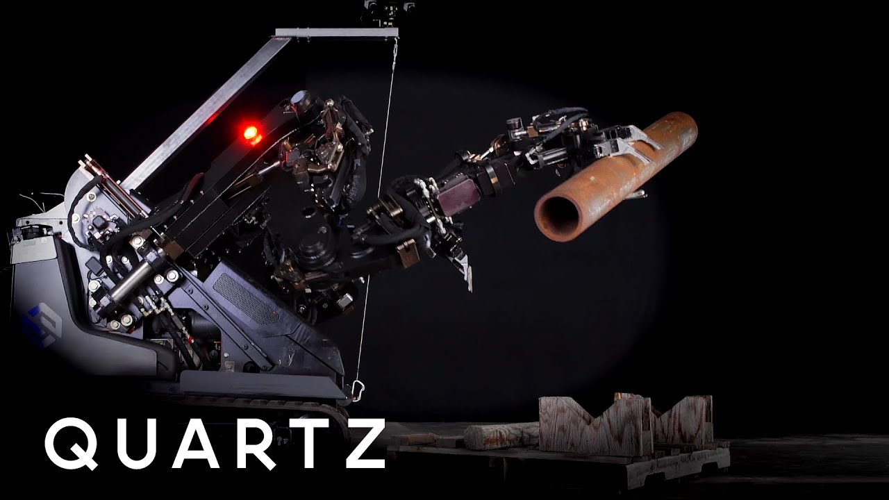 Power loaders from Aliens are now a reality - YouTube