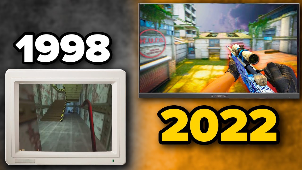 Evolution of The Valve Games | Comparison - YouTube