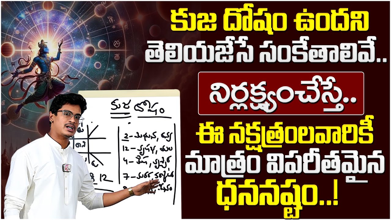 What Is Kuja Dosha? | Uma Devarakonda About Kuja Dosha Remedies In ...