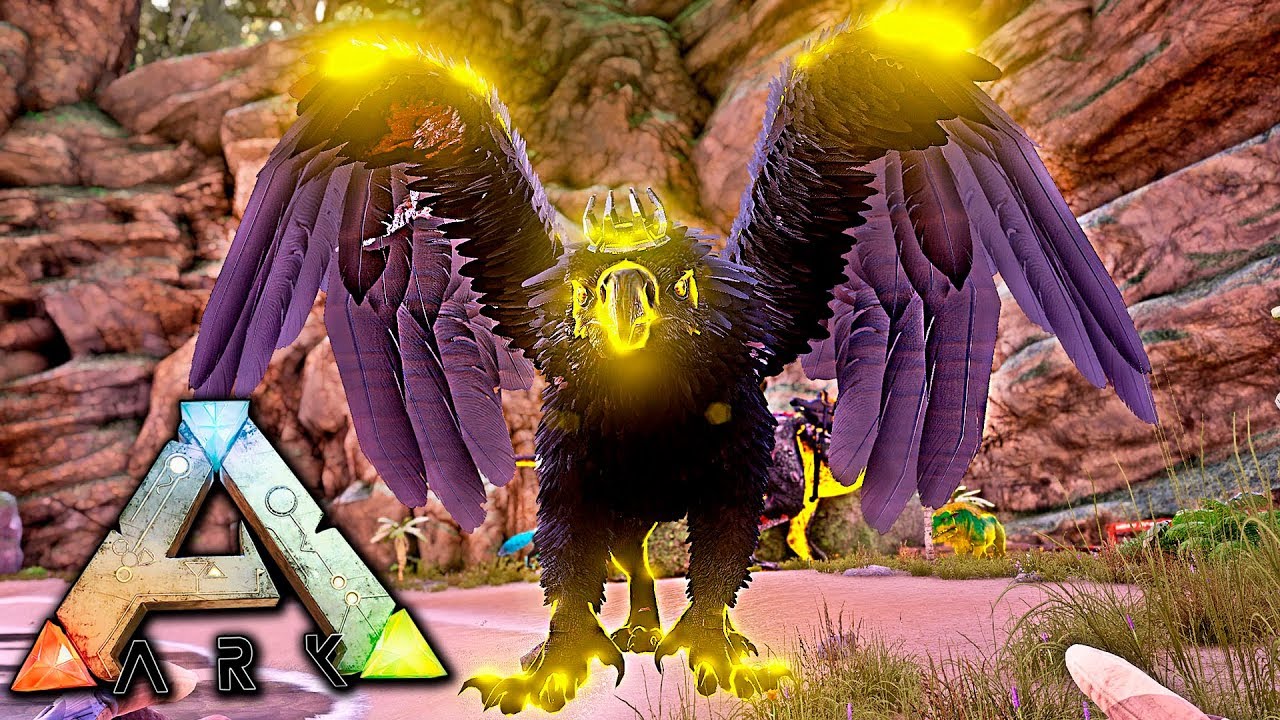 😨 En Guardian Griffin! 😨 - ARK Survival Evolved Modded Gaia Parados ...