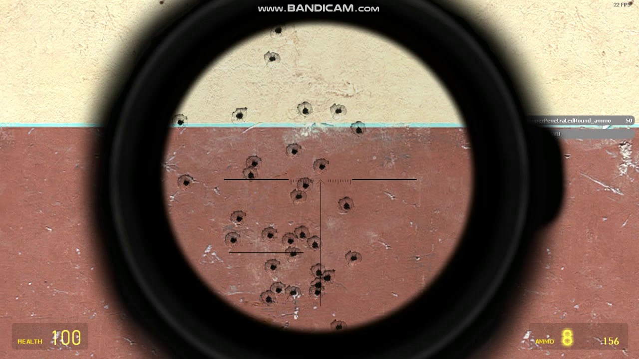 gmod m9k sniper rifles weapons showcase - YouTube