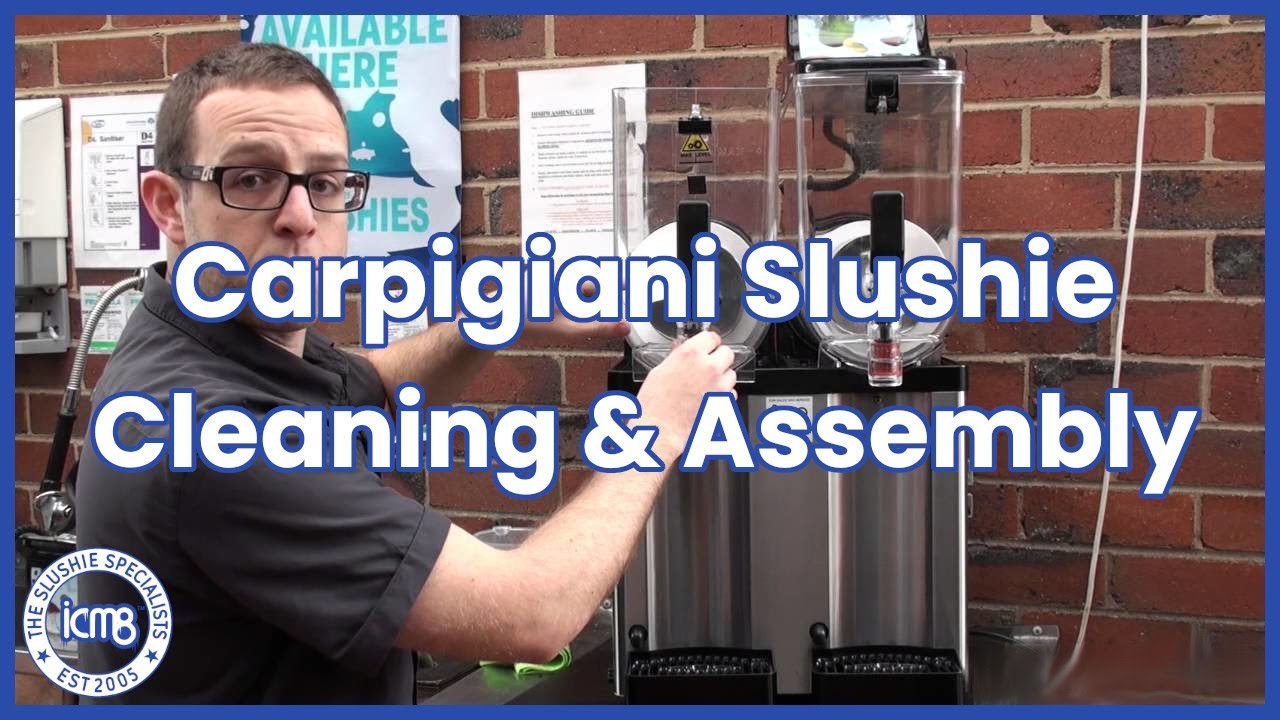 icm8 - Carpigiani Slushie Machine - How to dismantle and re-assemble ...