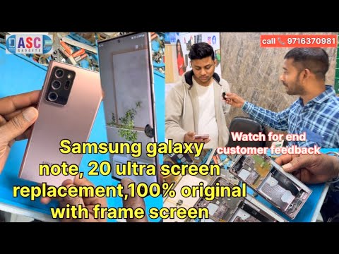 samsung galaxy note 20 ultra screen replacement,100% screen original ...