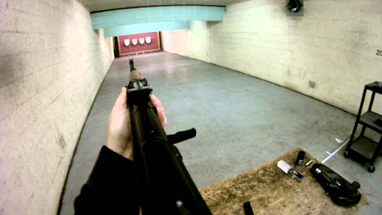 Saiga 22 test shoot - YouTube