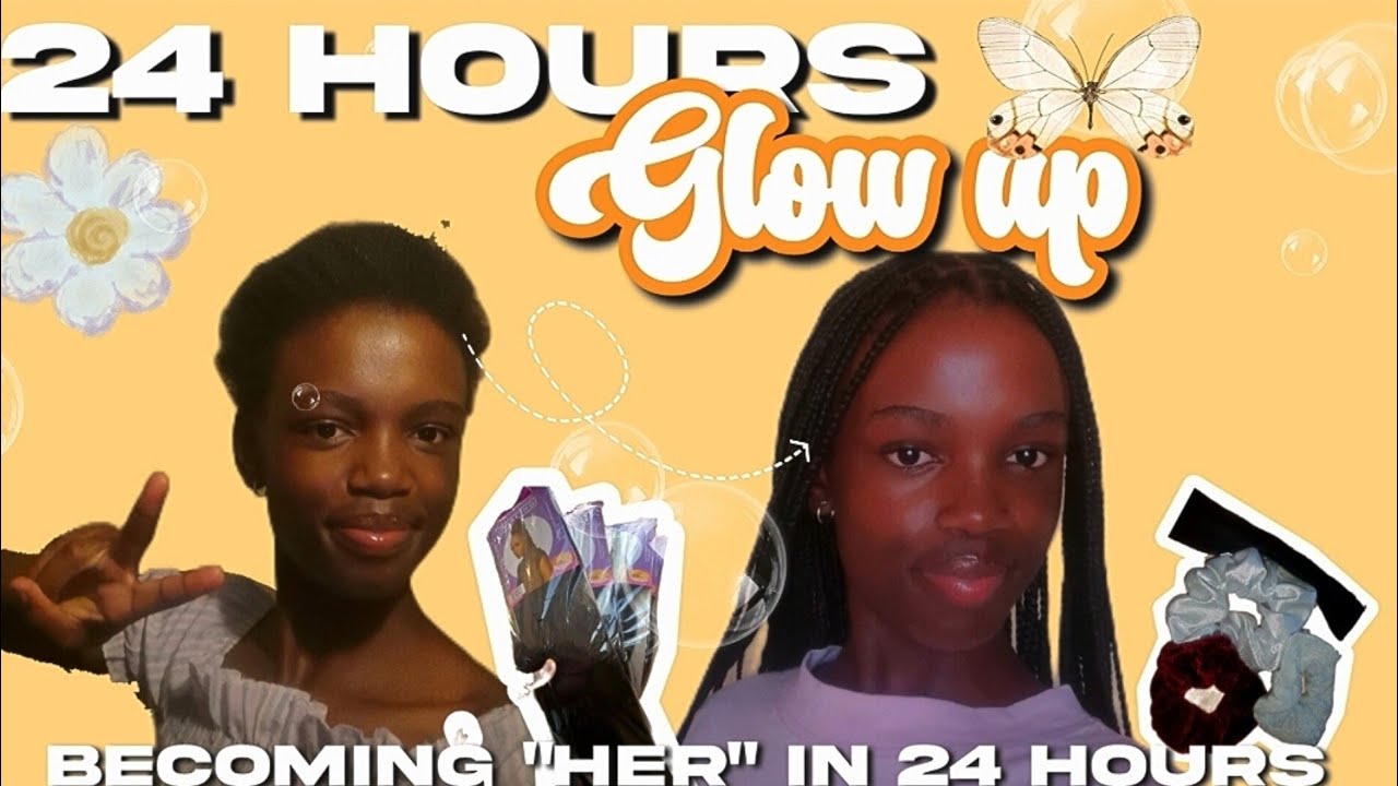 24 hours crazy glow up 🤯| new look on me!! - YouTube