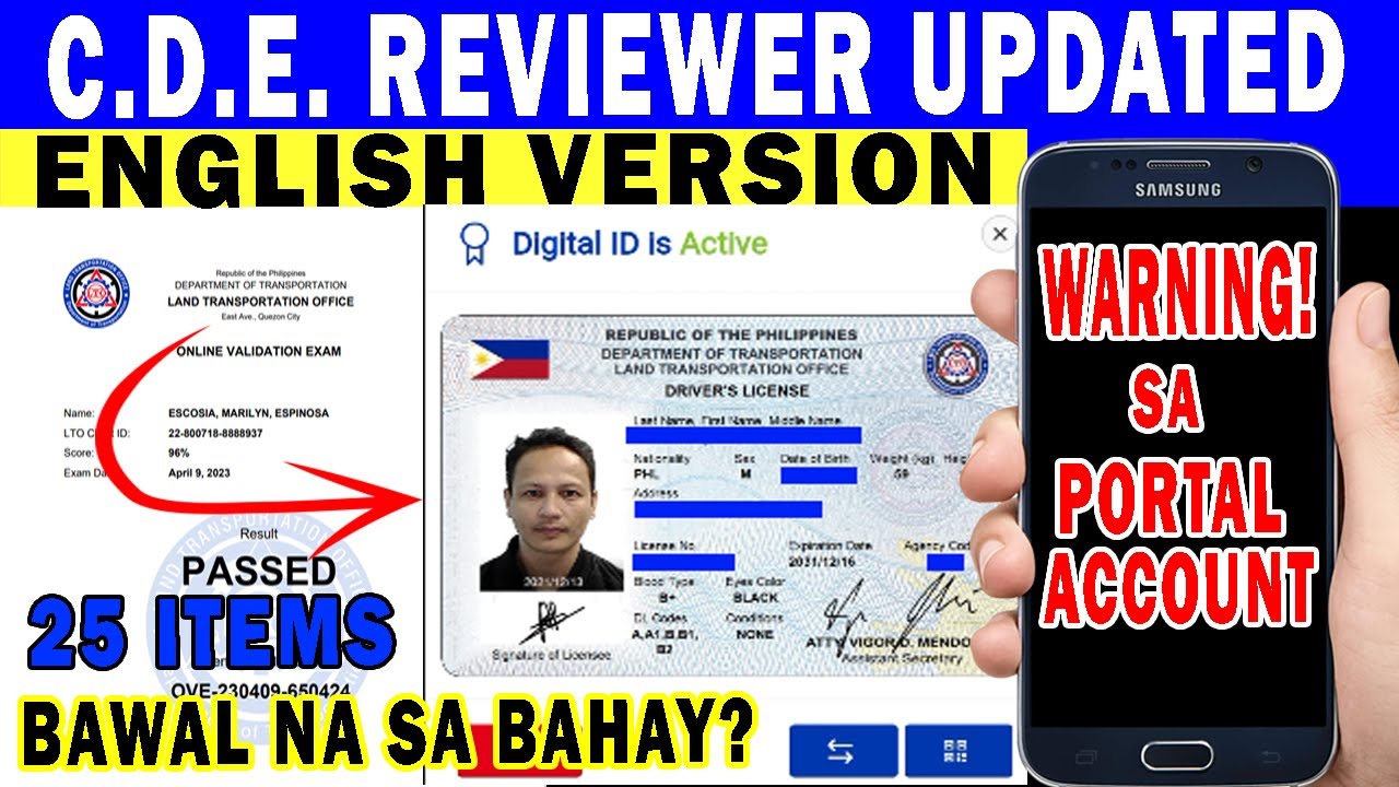 English Version CDE Validation Exam Questions and Answer | CDE EXAM ...