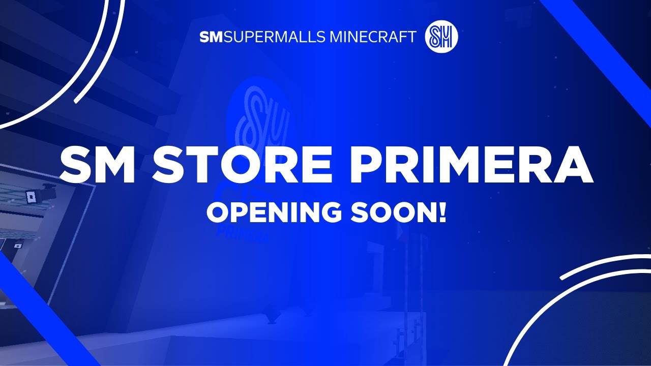 SM Store Primera Opening Soon! | SM Supermalls Minecraft - YouTube