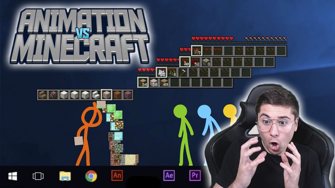 ANIMATION VS MINECRAFT - Mini cortos - YouTube