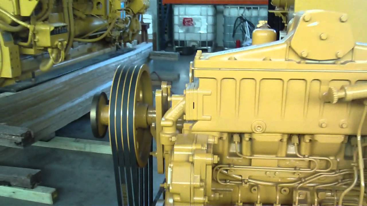 New Caterpillar 3406C Industrial Diesel Engine - YouTube
