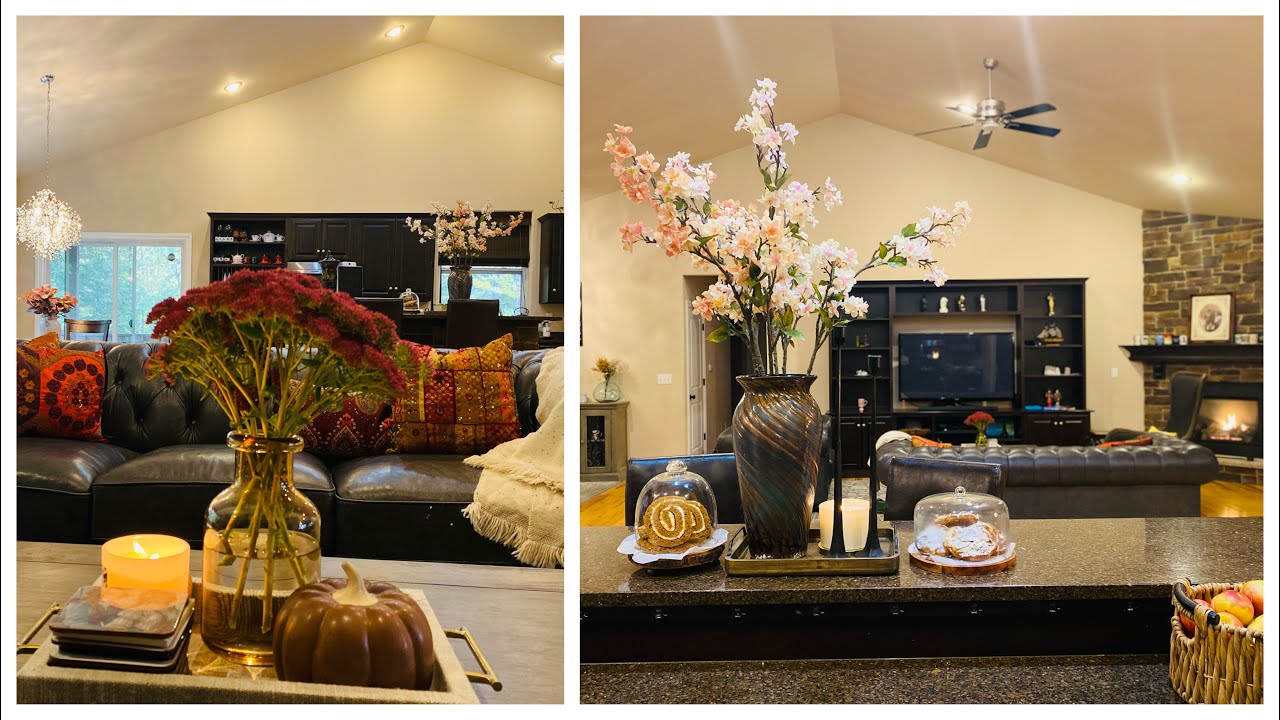 ঘর সাজাতে কার না ভাল লাগে।হেমন্তের সাজে আমার ঘর Fall Decor2022| Almond ...