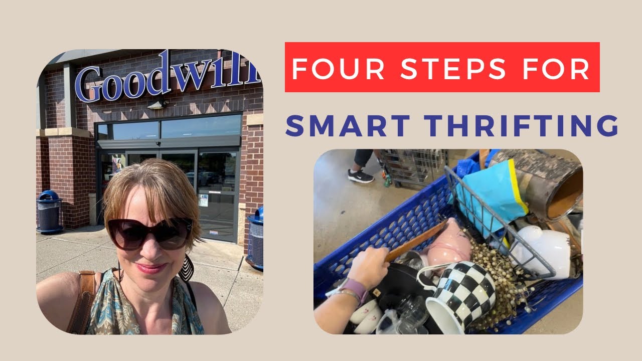 Goodwill thrifting for decor for $44 with some surprise finds! - YouTube