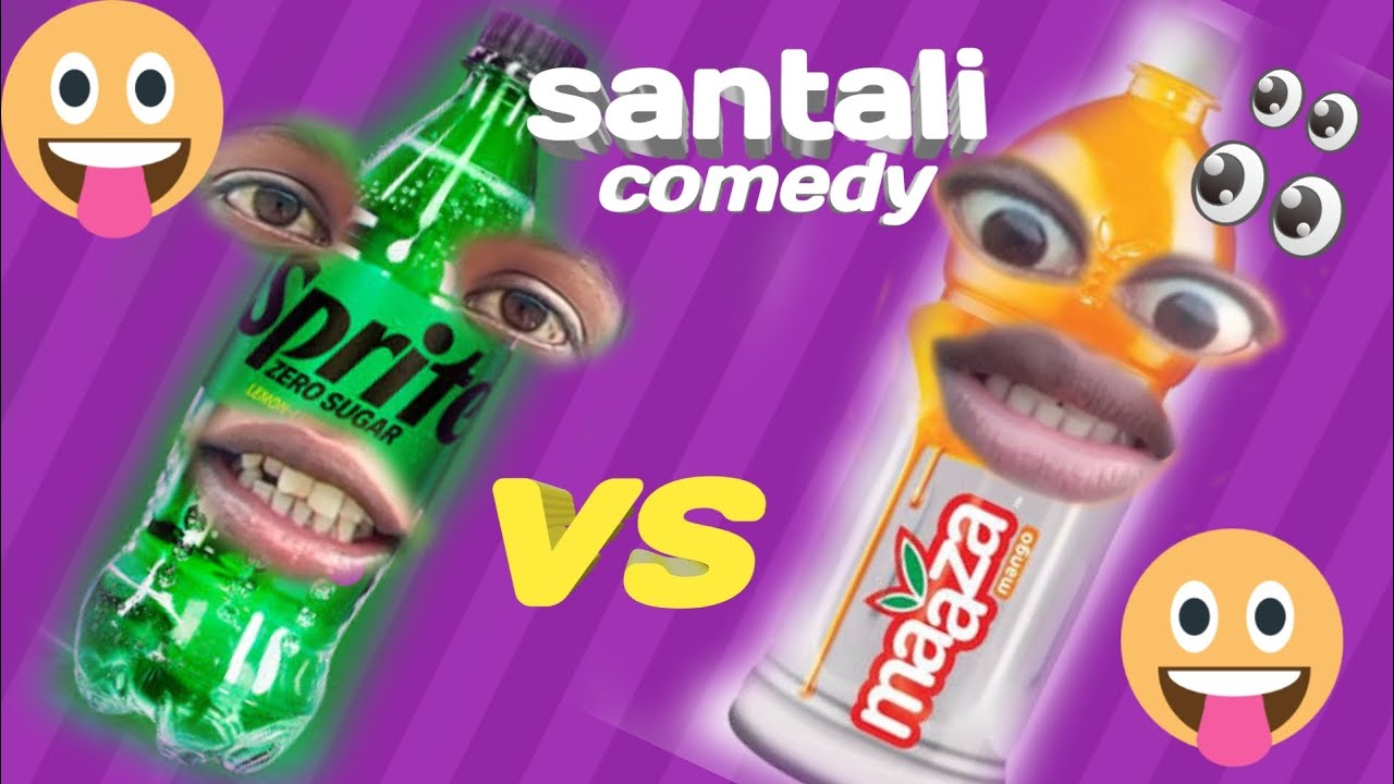 sprite vs maaza 🤣🤣|fanny history 😂😂|santali comedy video|mino commedy ...