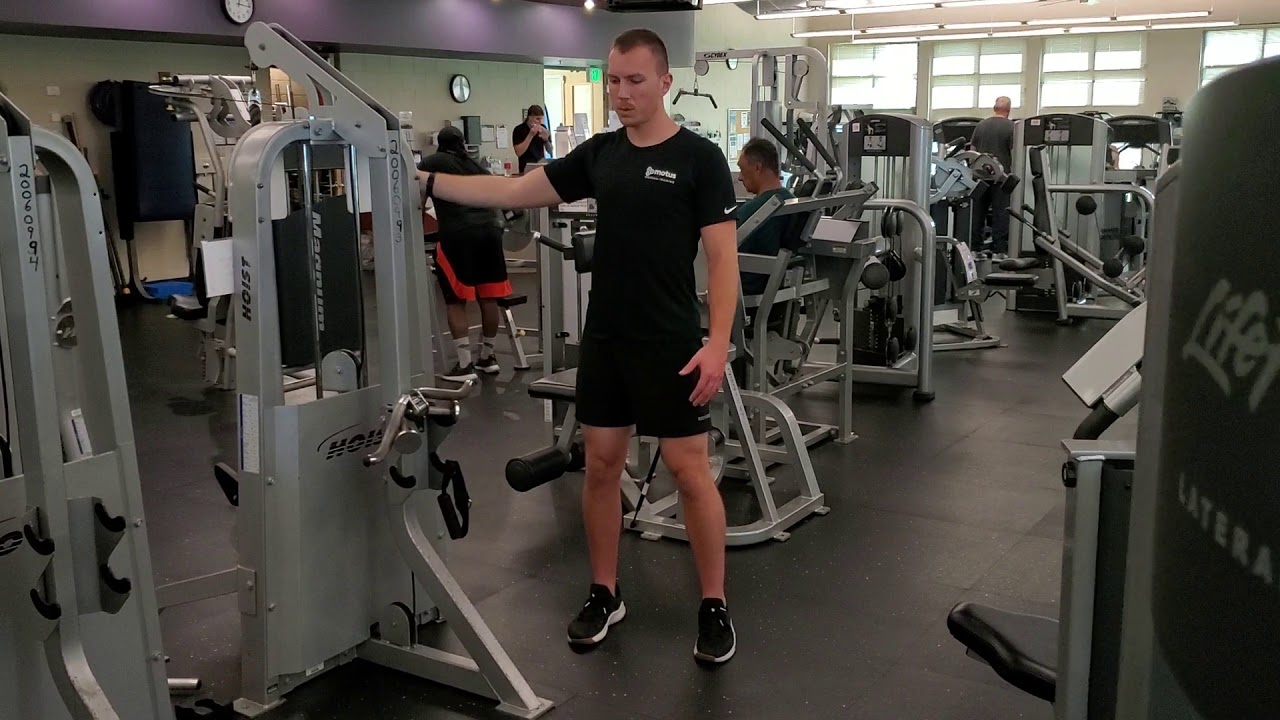 Shoulder Abducted 90 Degrees Shoulder Horizontal Adductor Mobility ...