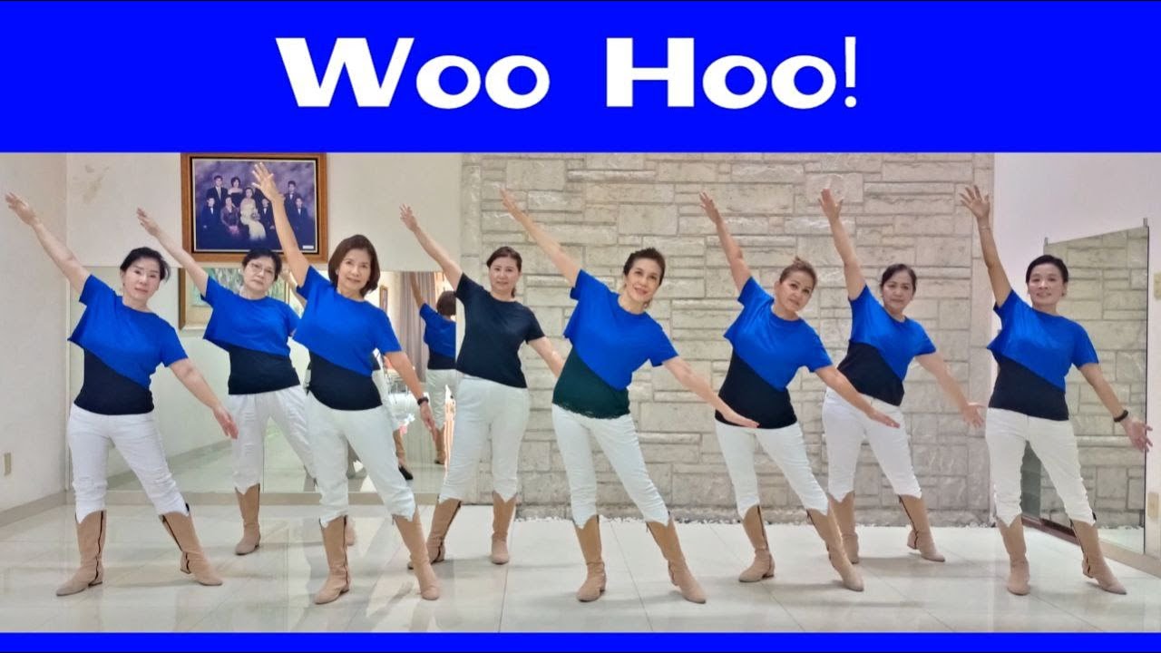 Woo Hoo! Line Dance (demo & count) - YouTube