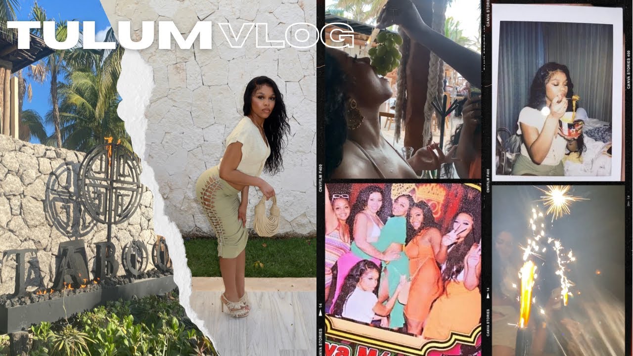 TULUM MEXICO GIRLS TRIP VLOG! | LONDON LUX - YouTube
