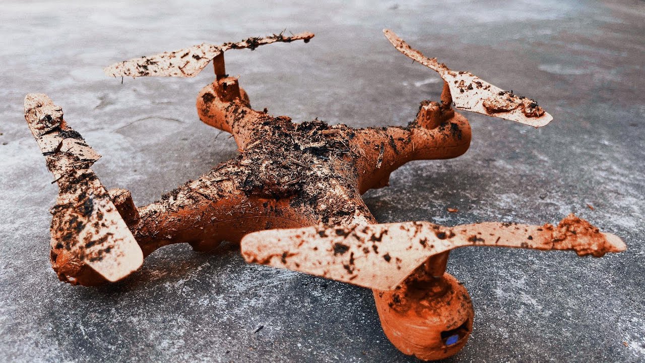 Restoration old yellowed Flycam drones | Retro console Drones restore ...