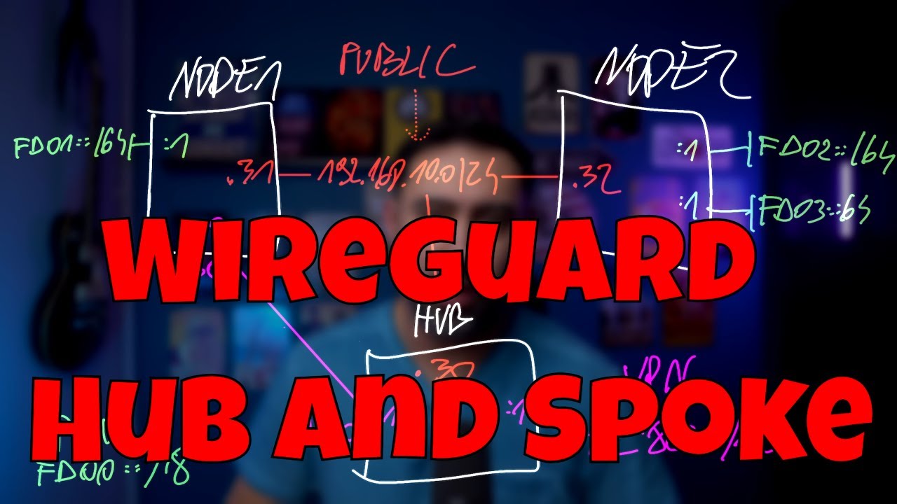 Using WireGuard for Hub and Spoke Site-to-Site VPN - YouTube