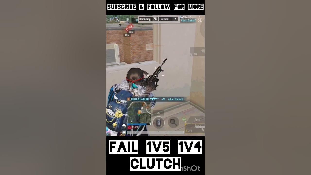Bgmi 1V4 & 1v5 Clutch Fail #shorts #1v3clutch #1v4 #1v5clutch #1v5 #status #clutches #clutch #4k ...