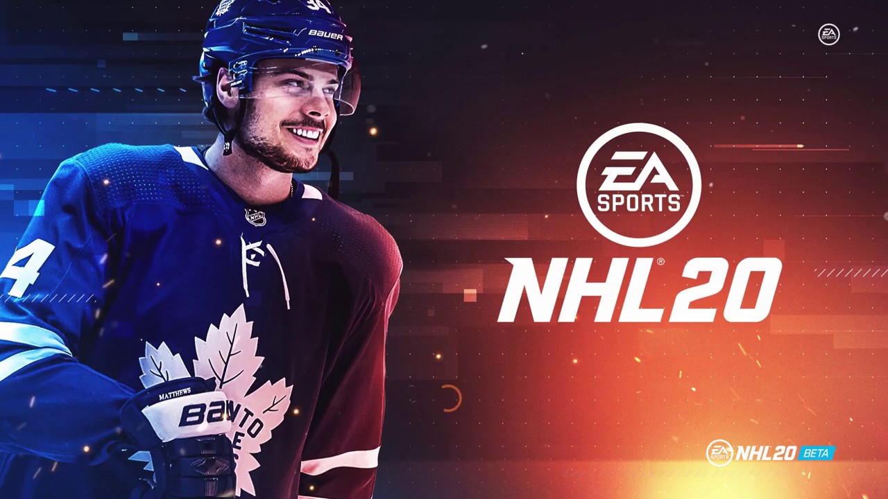 NHL 20 Beta - Menu Screen - YouTube