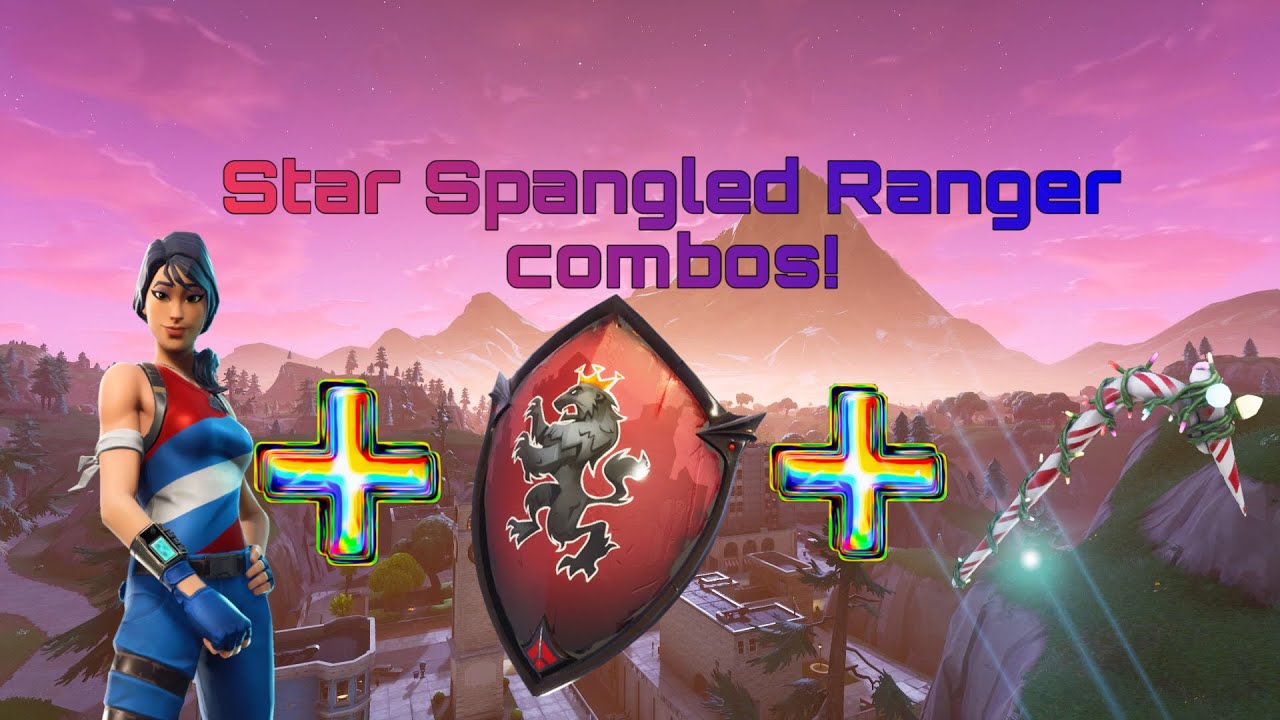 10 Star Spangled Ranger Skin Combos!! - YouTube