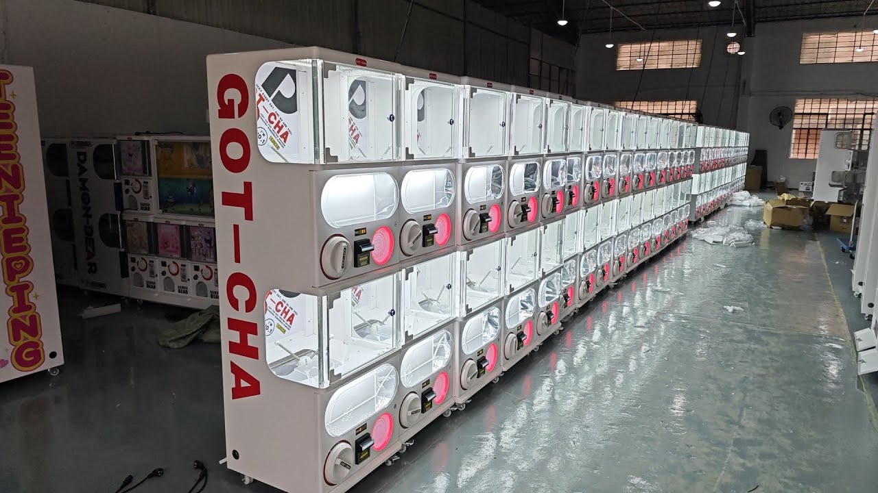 The 2nd 40HQ Container Exported WANGERBAO TOP Double-deck Gacha ...