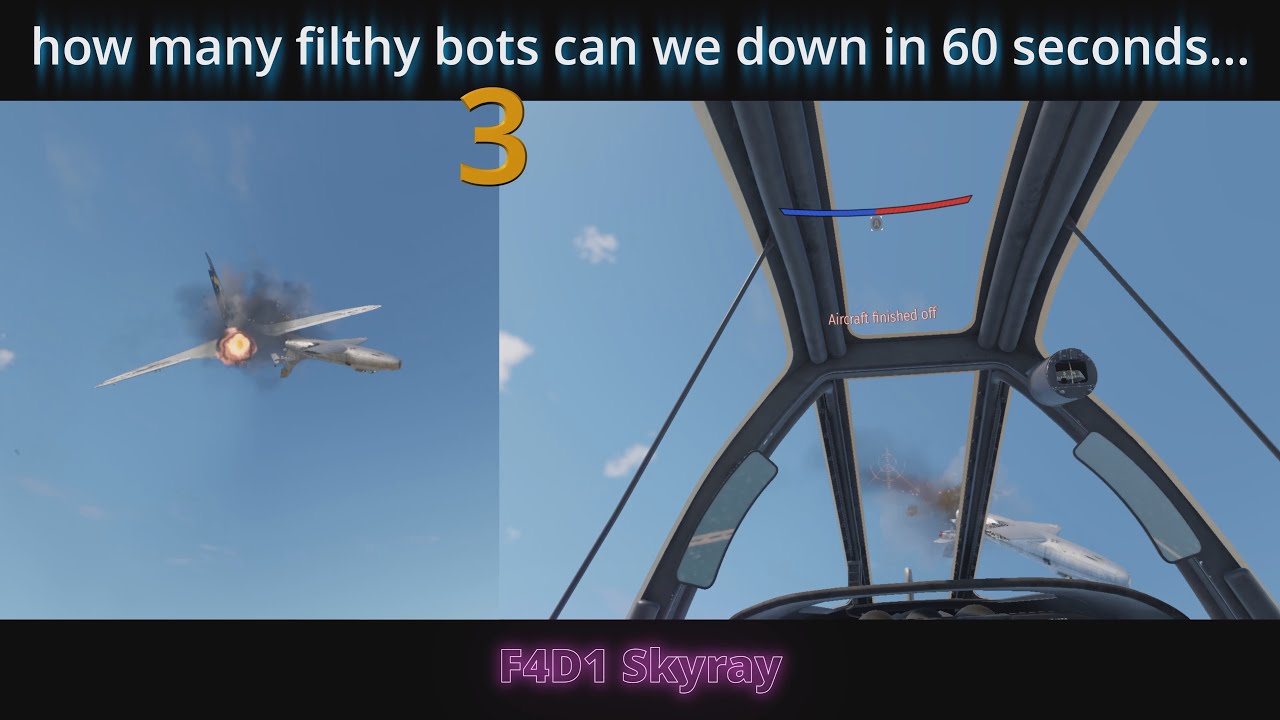 how many filthy bots can we down in 60 seconds... - YouTube