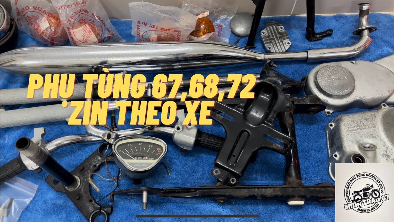 Phụ tùng 67,68,72 zin theo xe về : ☎️ 0379233109 #ss50 #honda67 #xe67 ...
