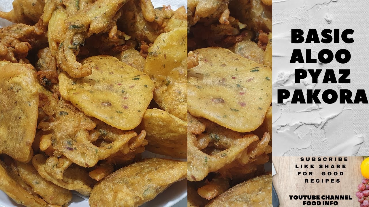 Aloo Pakora/ Aloo Pyaz Pakora/basic Pakora - YouTube