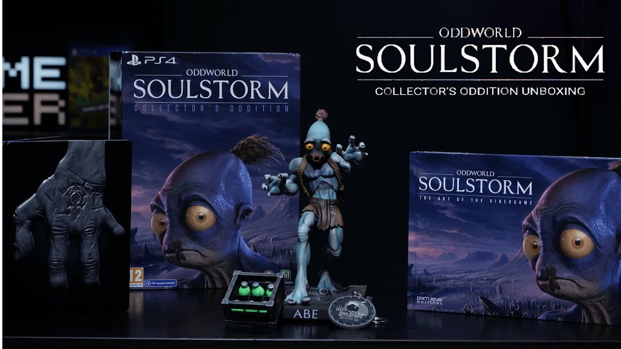 Unboxing Oddworld Soulstorm Collector's Edition PS4 | PreCiSe Bit ...