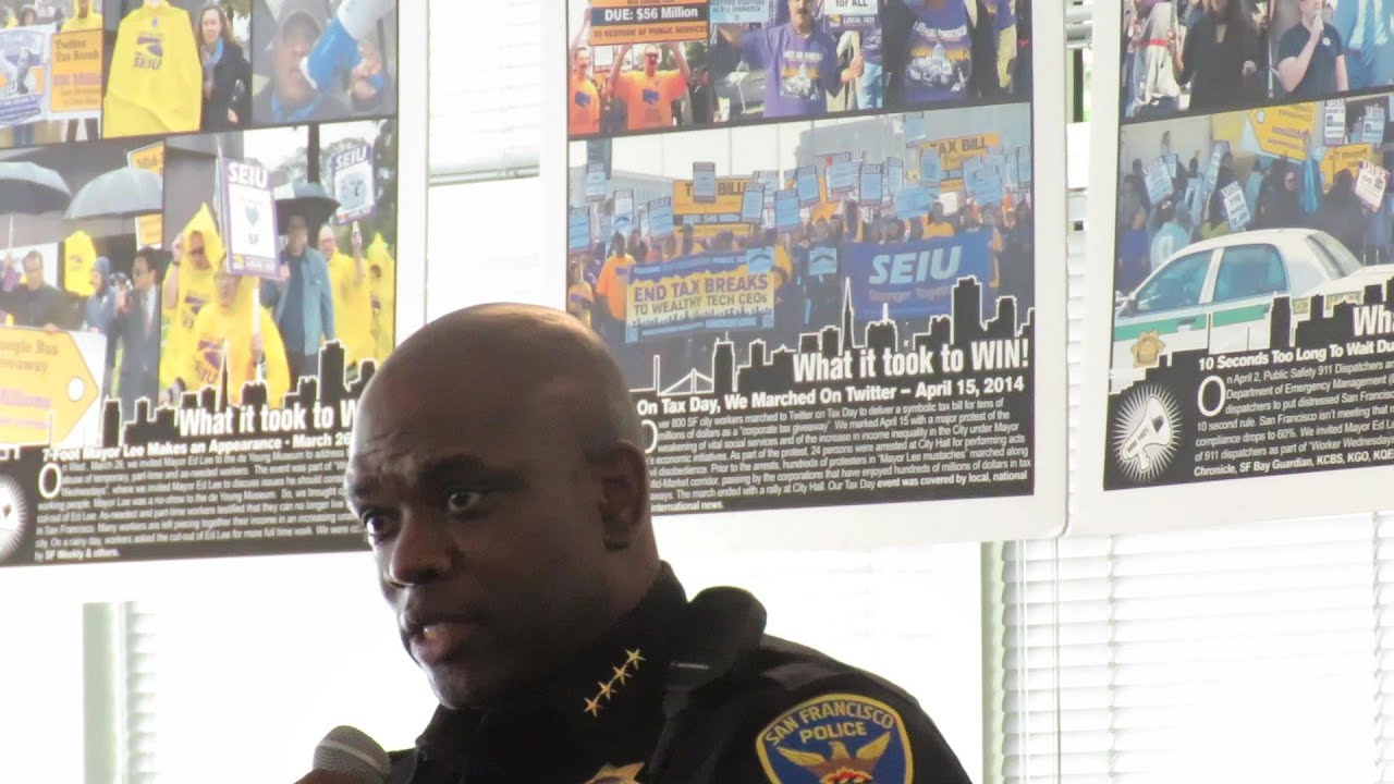 Mario Woods Coalition in Conversation with SFPD Chief Tony Chaplin ...