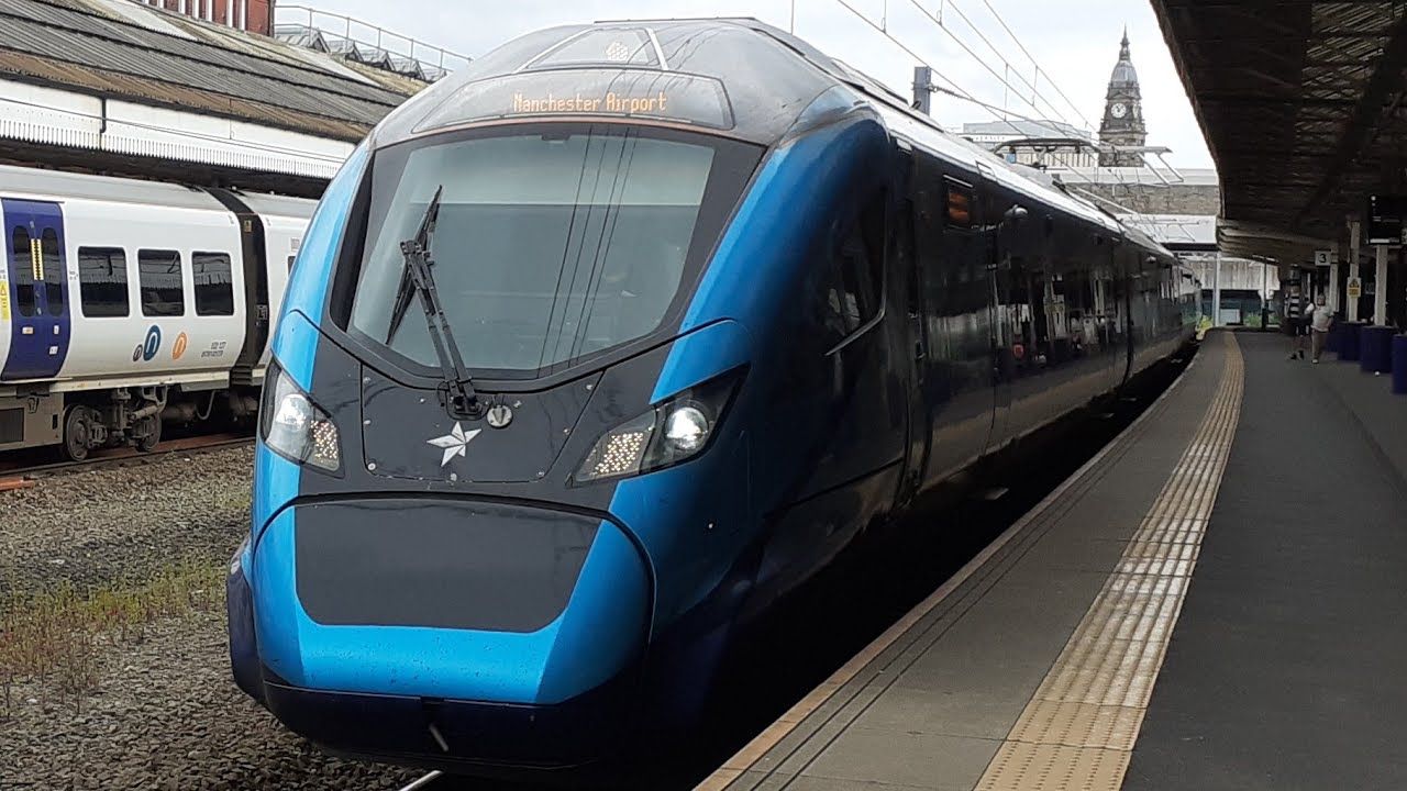 Trains at Bolton train station on 3/6/24 ! - YouTube